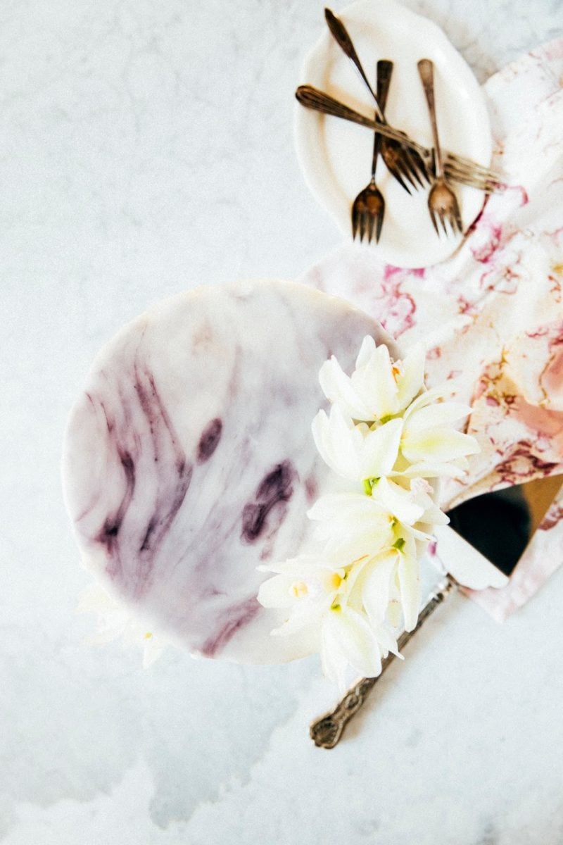 homemade carrara marble wedding cake » Hummingbird High