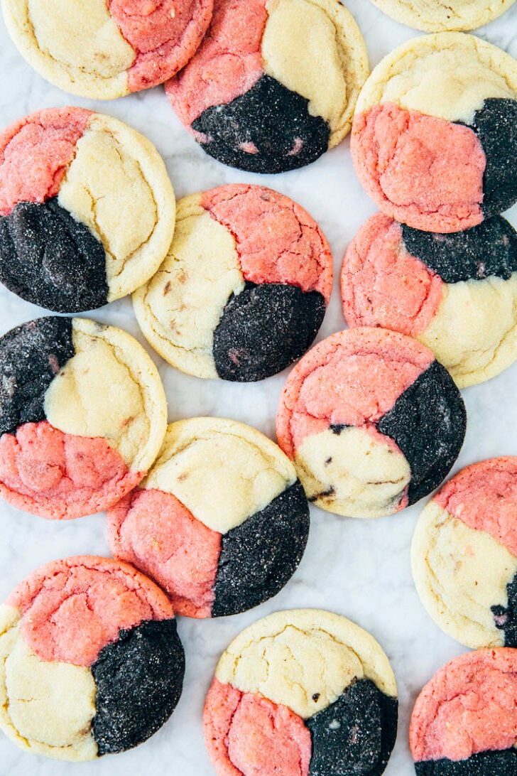 3 Flavor Neapolitan Cookies Made With 1 Dough » Hummingbird High