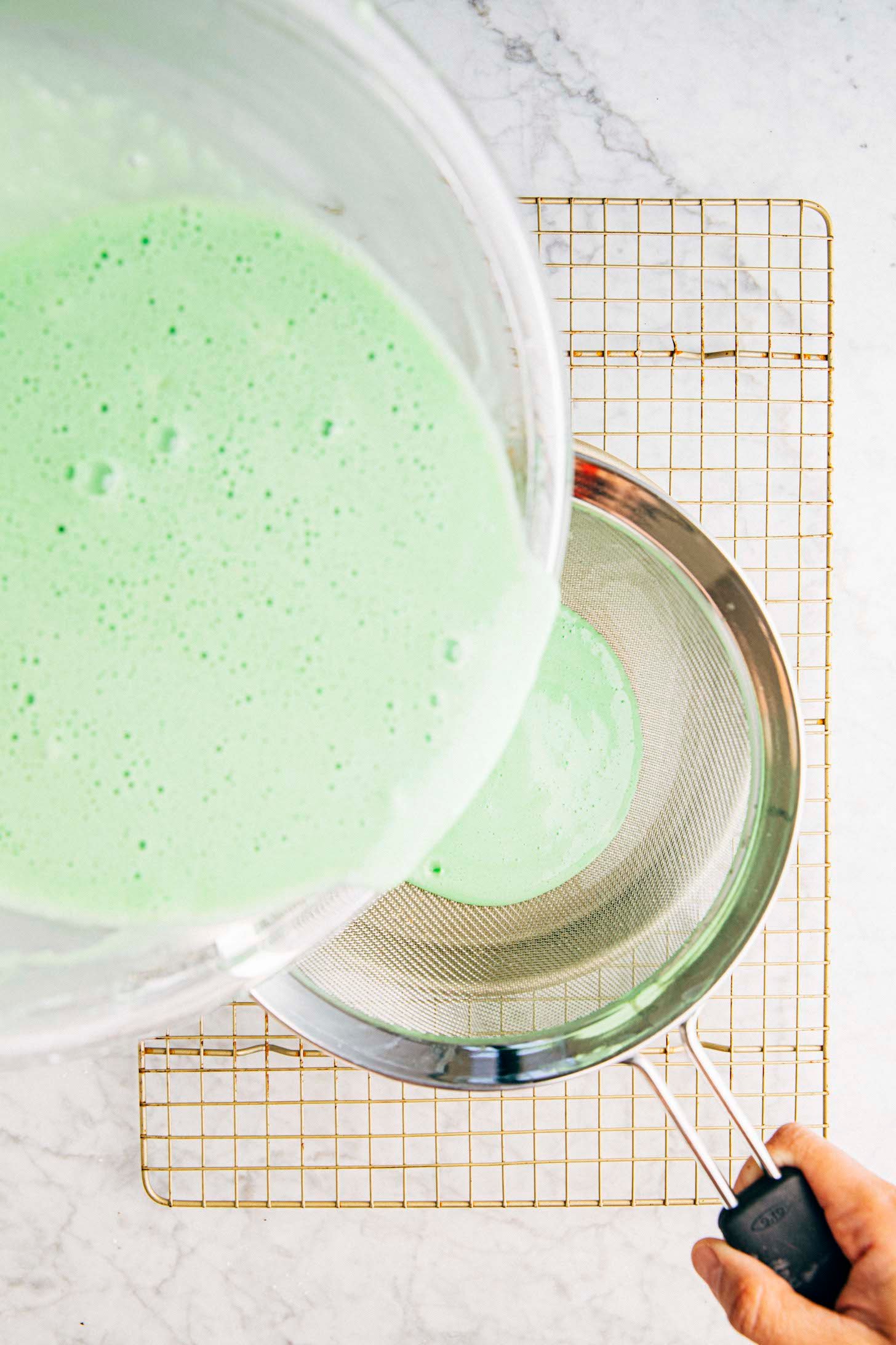 Gluten Free Pandan Vietnamese Honeycomb Cake » Hummingbird High