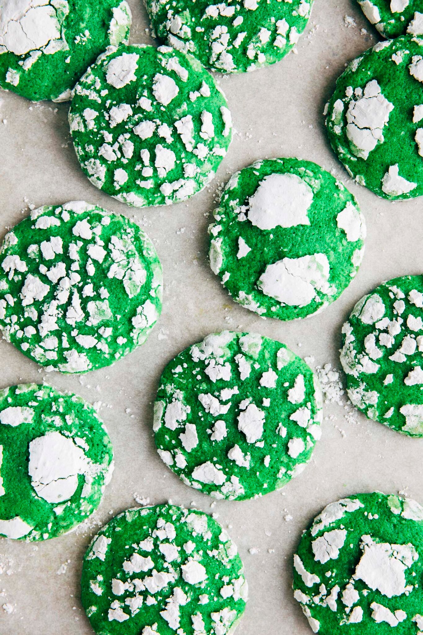 Soft and Chewy Pandan Crinkle Cookies » Hummingbird High